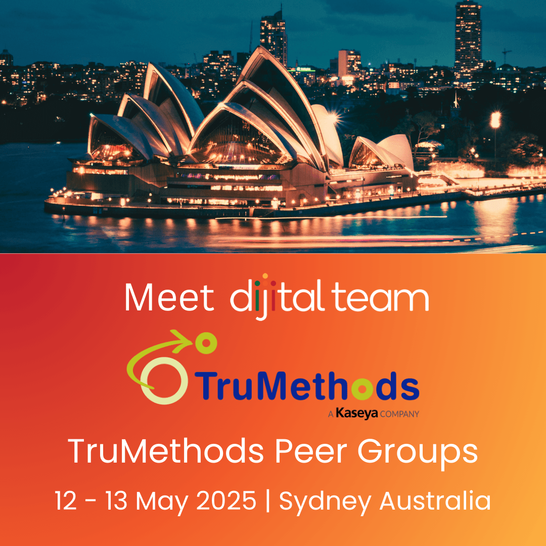 Dijital Team at TruMethods Peer Groups Sydney 12 - 13 May 2025